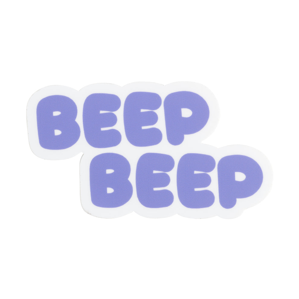Beep Beep Sticker – My Therapist Ghosted Me Merchandise